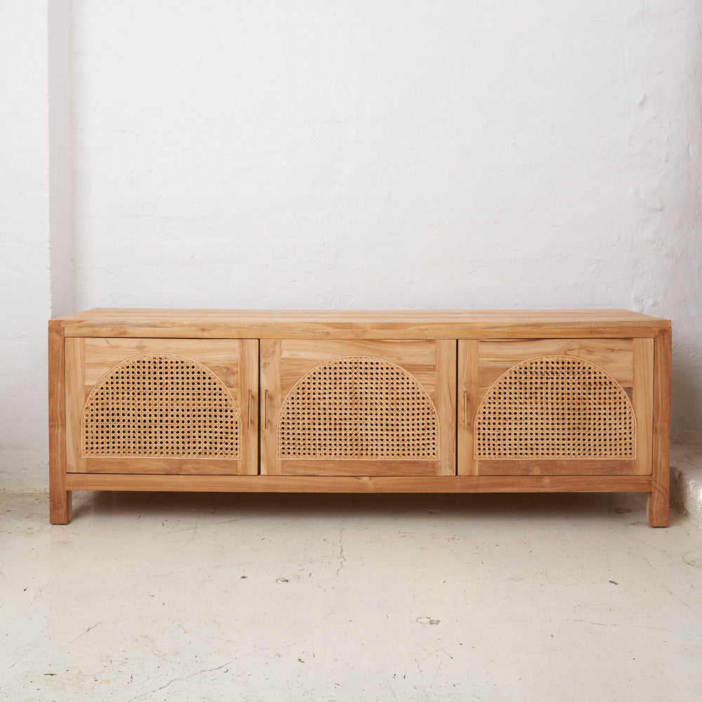 Oskar Rattan Arch Console – Inartisan.