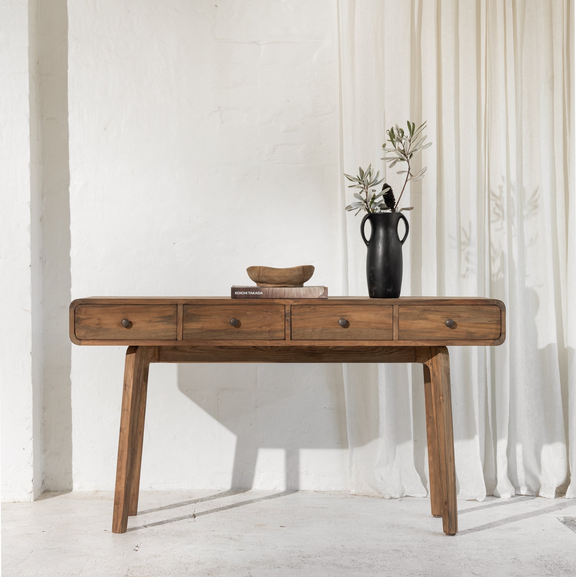 Riia Four Drawer Desk – Inartisan.