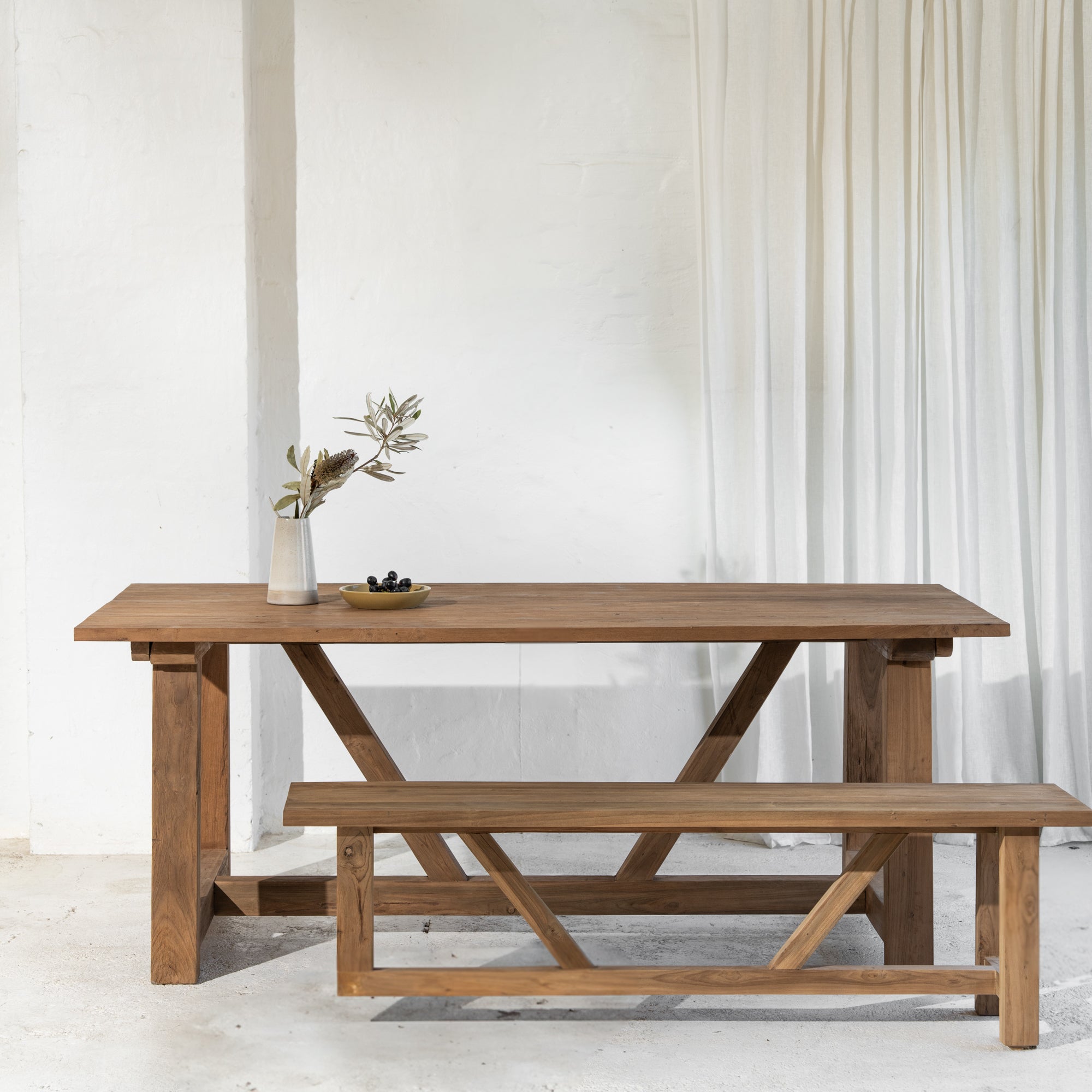 Sefer Rustic Dining Table – Inartisan.