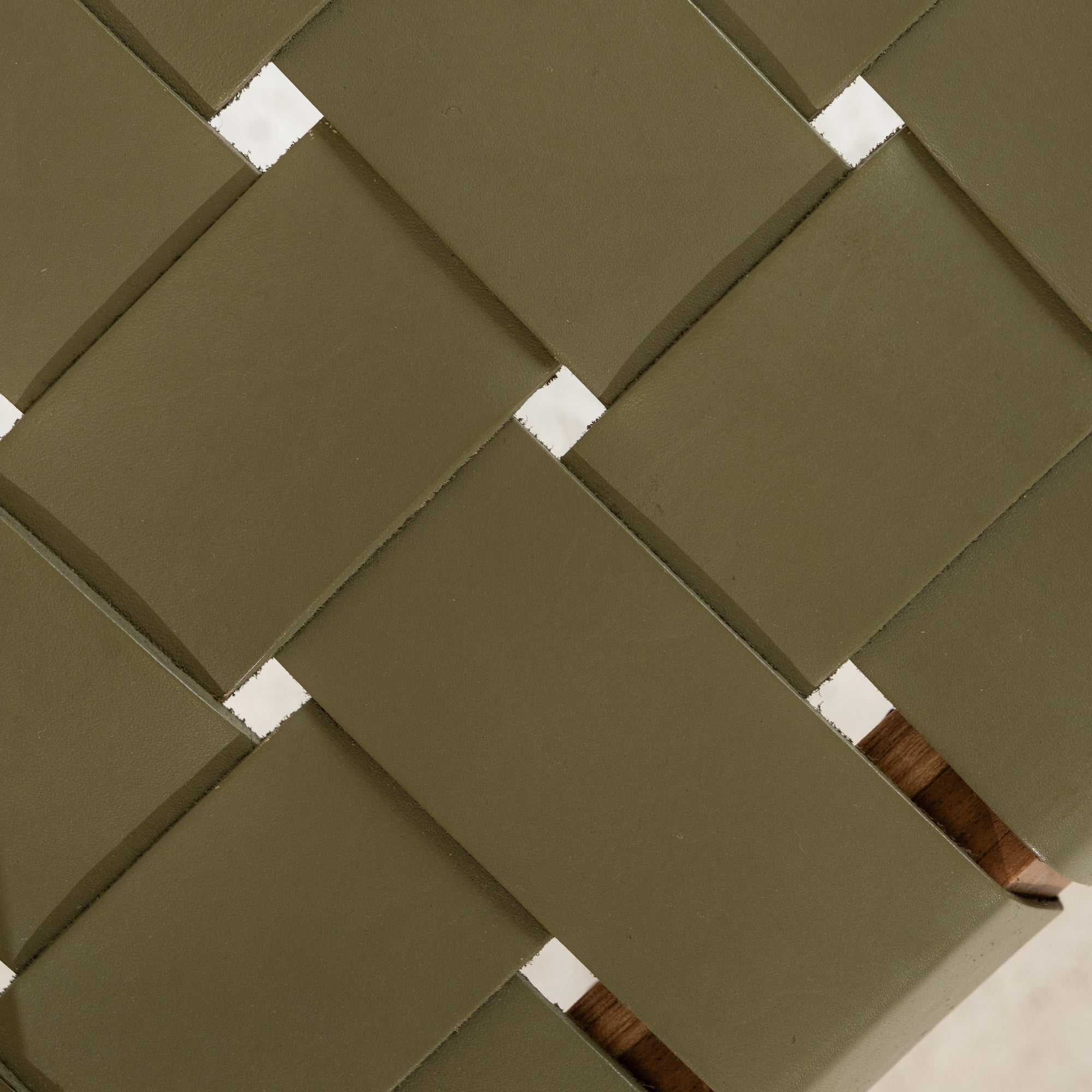 Vivica Dining Chair - Olive Leather – Inartisan.