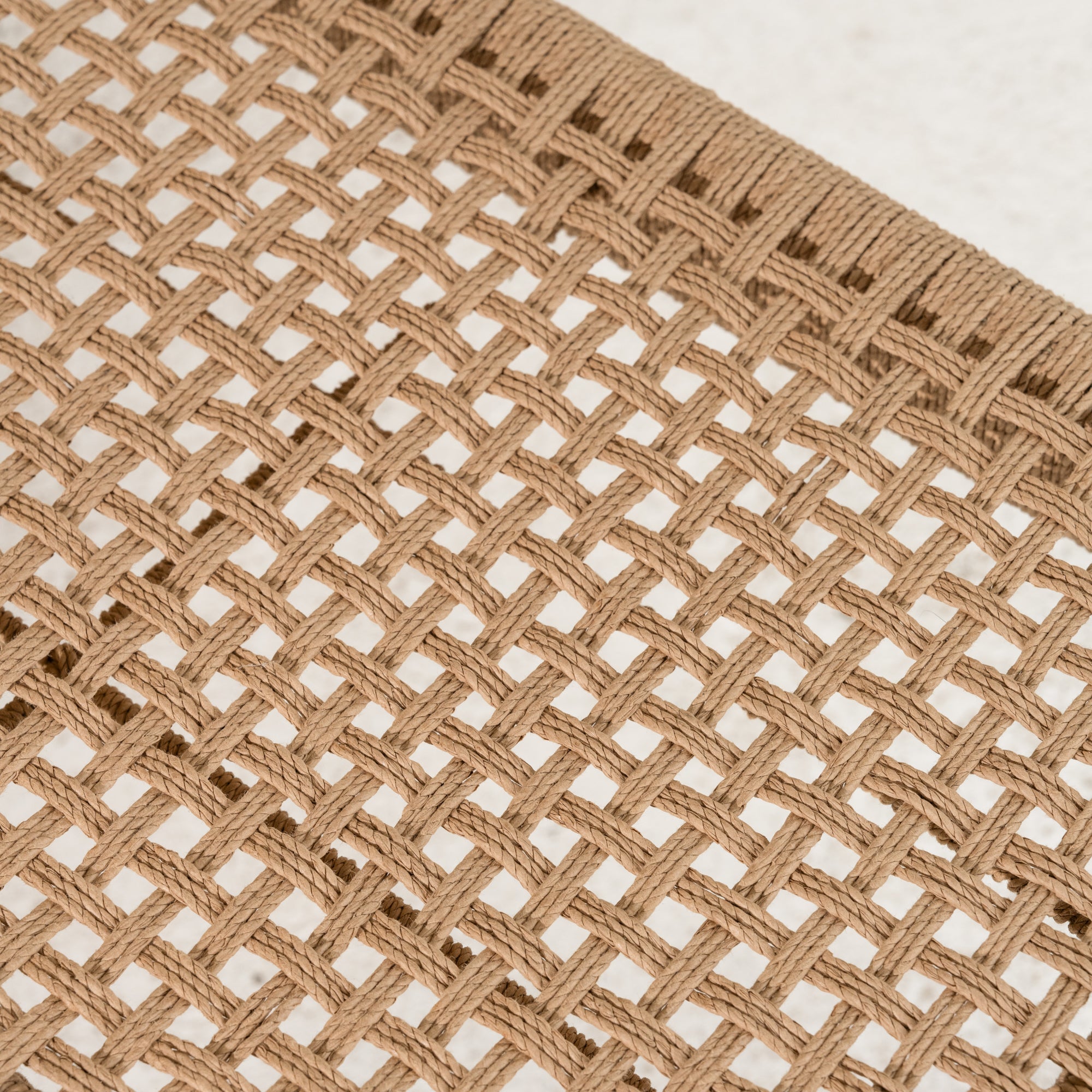 Bennu Woven Jute Bench Seat – Inartisan.