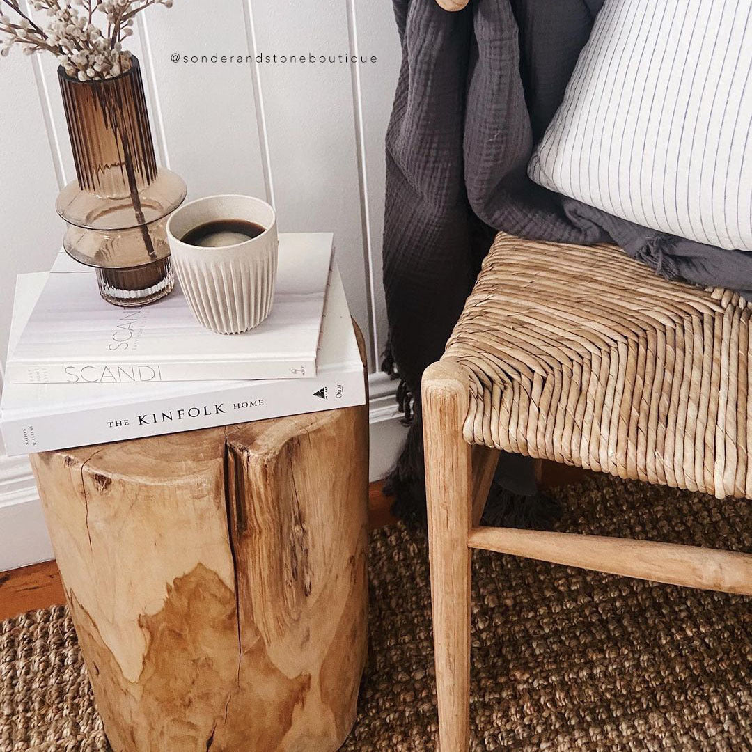 Hadi Natural Tree Stump Stool – Inartisan.