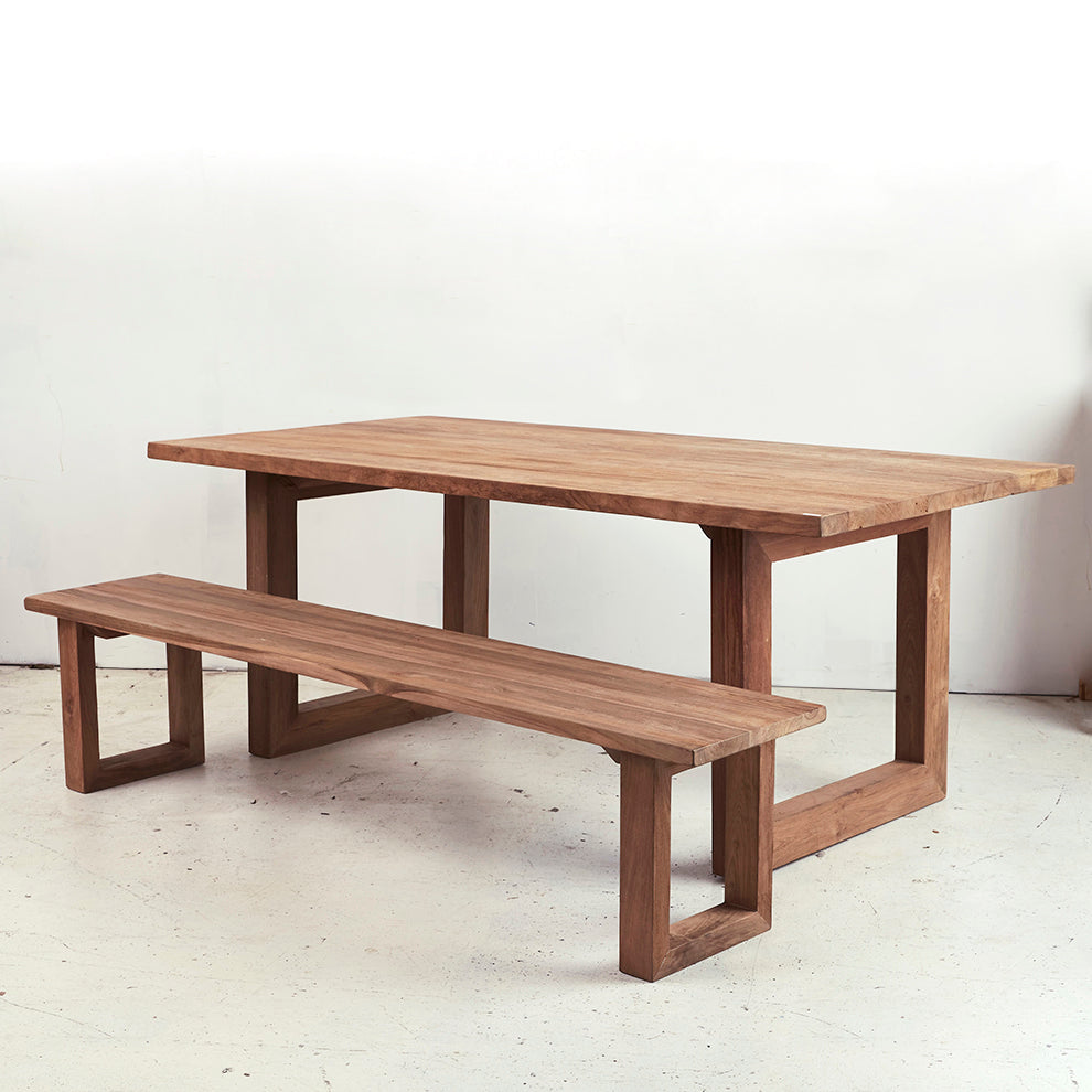 Elyas Rustic Dining Table – Inartisan.