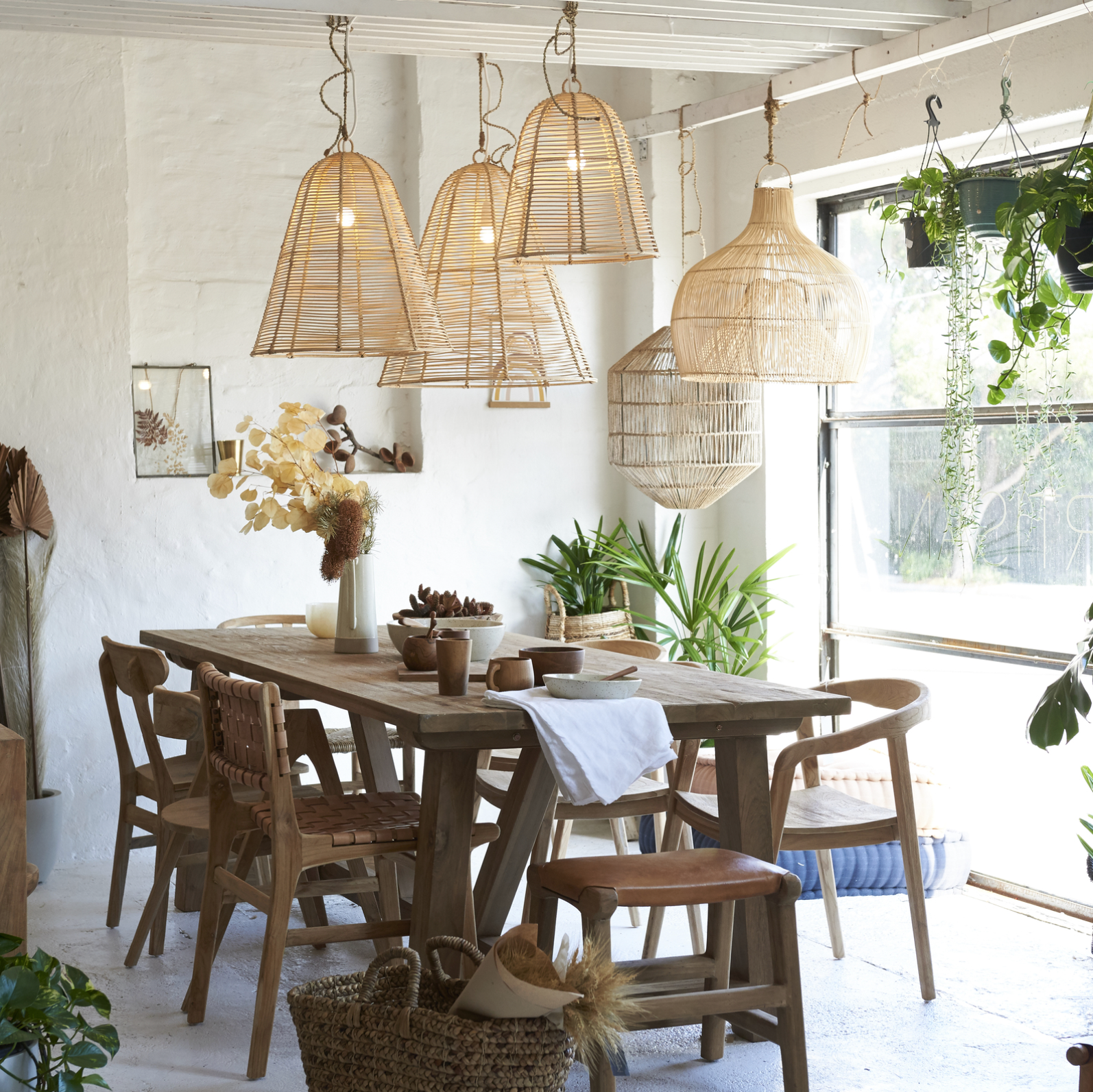 Orli Rattan Light Shade – Inartisan.