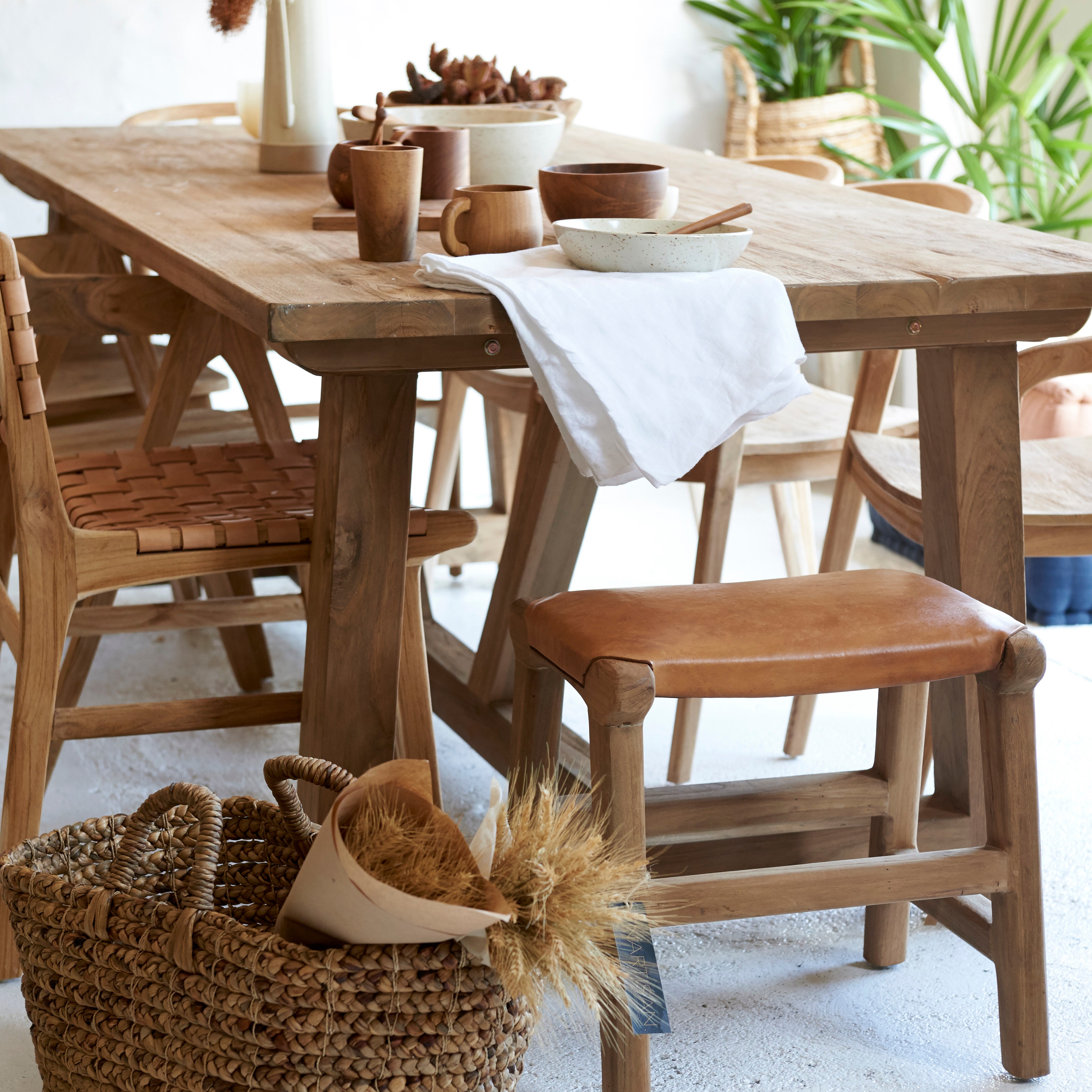 Sefer Rustic Dining Table – Inartisan.