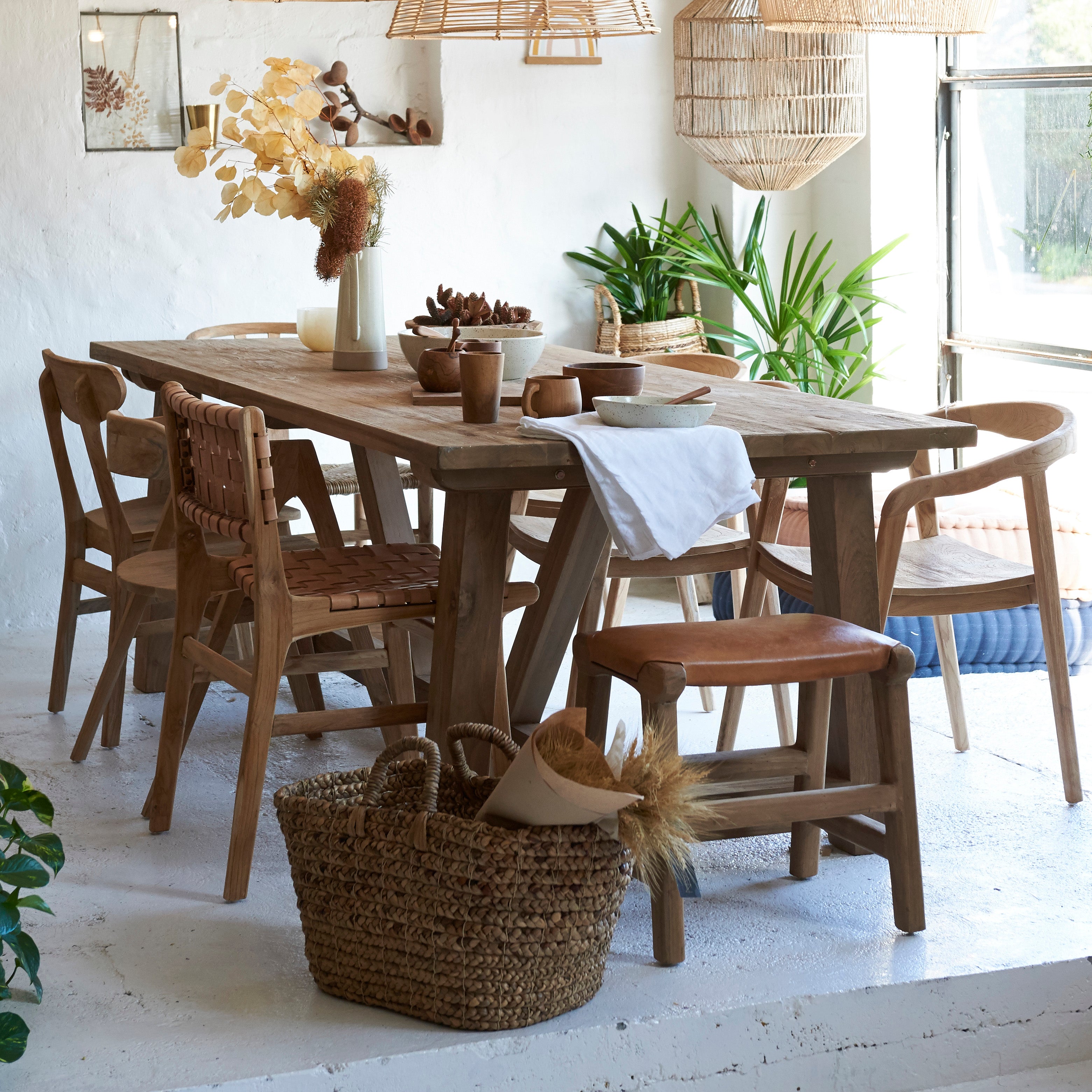 Sefer Rustic Dining Table – Inartisan.